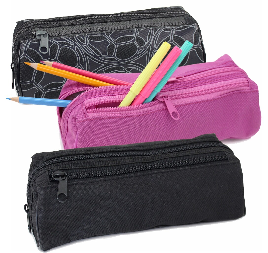School Pencil Case Black