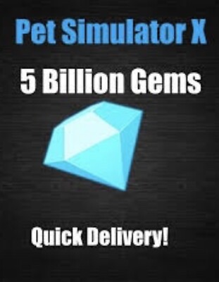 5 BILLION GEMS PSX- Pet Simulator x Roblox CHEAP | eBay