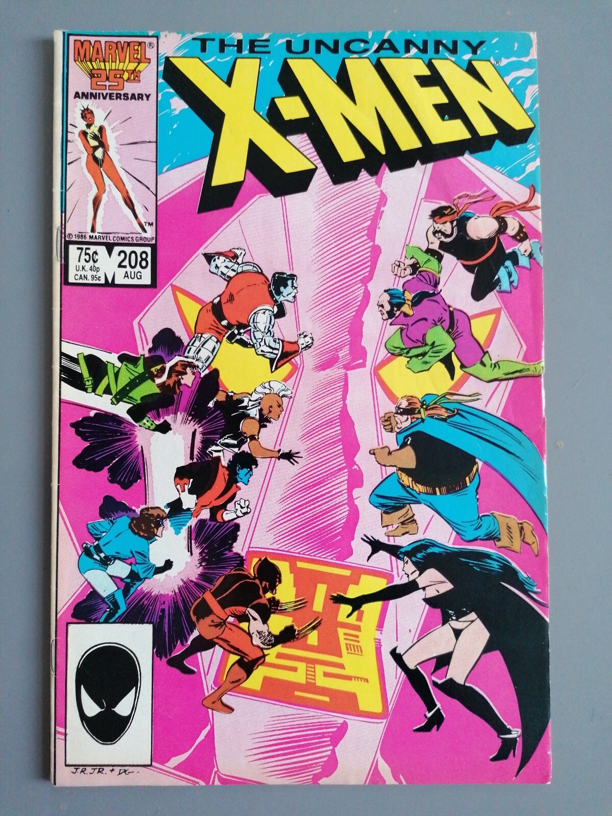 The Uncanny X-Men #208 ~ Hellfire Club ~ Nimrod ~ (Marvel Comics 1986 ...