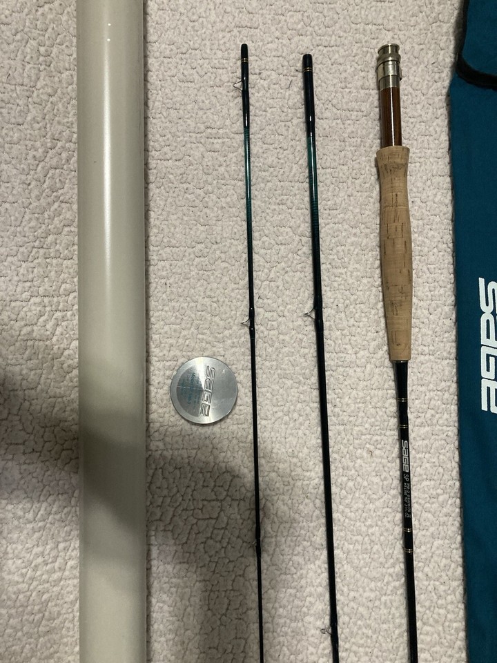 Sage SP 590-3 Graphite IV Fly Rod 3pc 9’ #5 Line 3-5/16oz W/ Tube ...