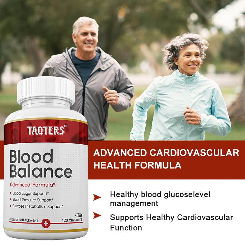 Blood Balance Supplement -30/60/120Capsules-Blood Sugar Support & Blood ...