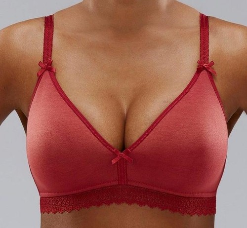 Marken Damen Bralette-BH ohne Bügel Unterwäsche rot Gr. 95 (Cup-B) NEU | eBay.de