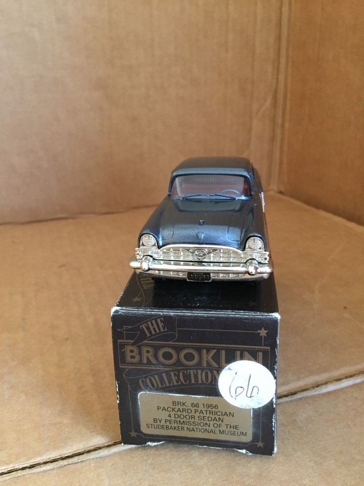 BROOKLIN MODELS METAL 1956 PACKARD PATRICIAN 4 DOOR SEDAN 1:43 SCALE ...
