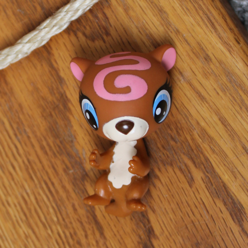 Authentic Littlest Pet Shop LPS Chocolatey Delight Otter # 3205 Blue ...