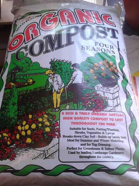 Pallet- 30 bags organic multi purpose compost. 40 litre bags. for ...