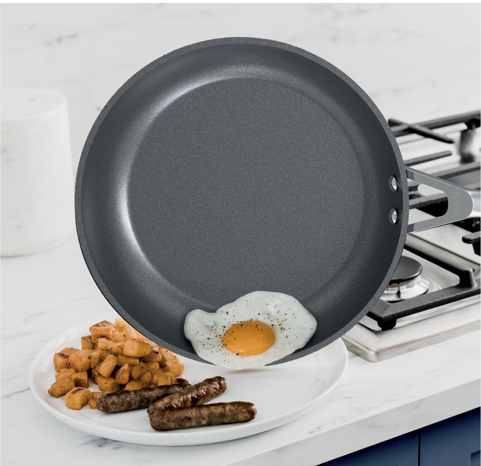 Ninja NeverStick Premium 12-Piece Cookware Set, Hard-Anodized, Nonstick ...