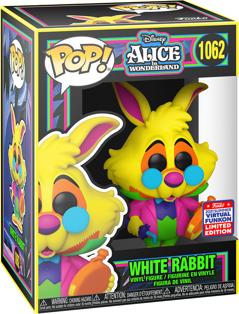 Funko Pop! Vinyl: Disney - White Rabbit - Funko Web (FW) (Exclusive ...