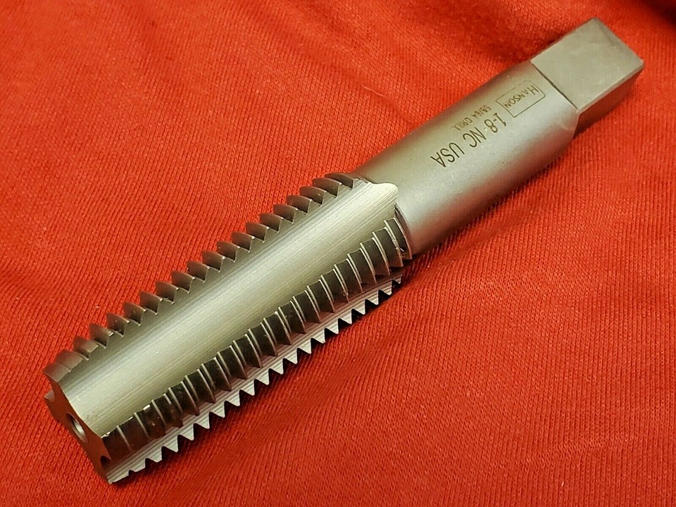 Various Brands SAE Hand Tap Carbon Steel 1/4" to 1" NC & NF Taper Plug ...