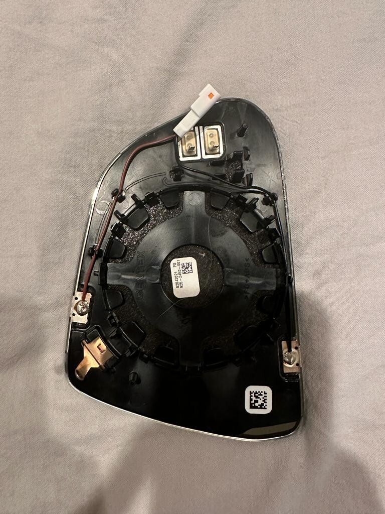 Model 3 driver side mirror OEM heated USA , 2022 model year | eBay