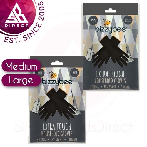 Bizzybee Extra Dur Ménage Gant │ Fort / Résistant / Durable │ 1Pair │ M & L | eBay