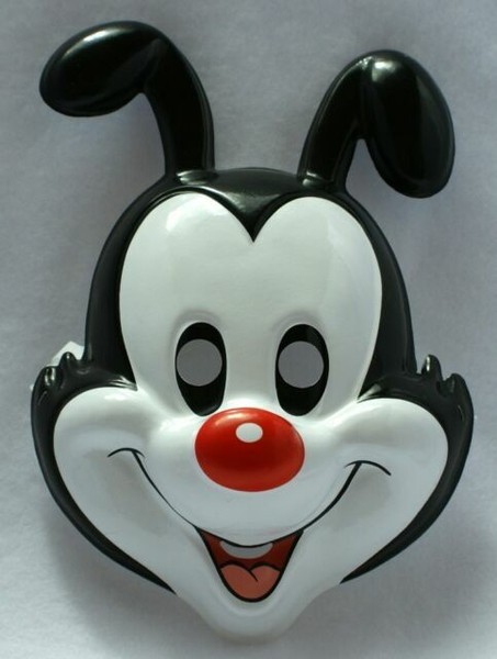 Yakko Animaniacs PVC Mask Cartoon Licensed Yacko Costume Face for sale ...