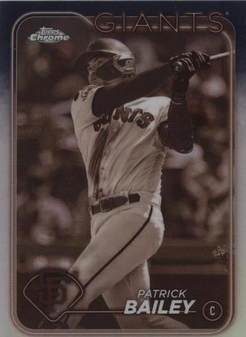 2024 Topps Chrome - Patrick Bailey #194 Sepia Refractor for sale online ...