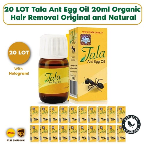 20 Bottles of Tala Ant Egg Oil 20ml Organic Hair Removal Original and ...