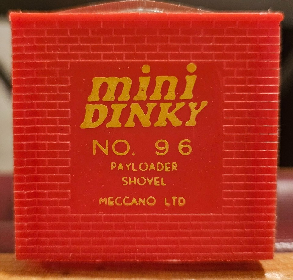 Mini Dinky No. 96 Diecast Payloader Shovel (BU-10) | eBay