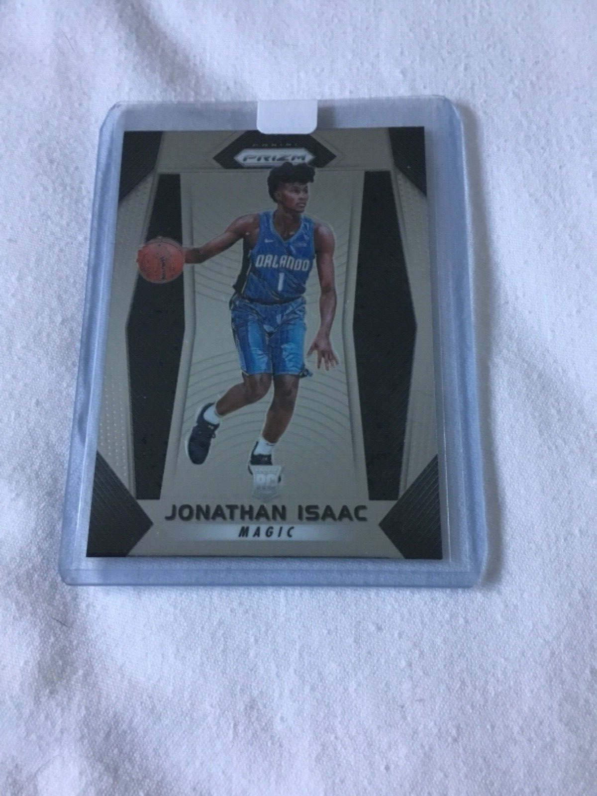 2017-18 Panini Prizm #73 JONATHAN ISAAC Rookie Card RC Orlando Magic ...