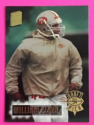 1994 Stadium Club Football Card #35 William Floyd San Francisco 49ers ...