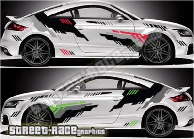 Audi TT rally 005 racing graphics stickers decals vinyl | eBay