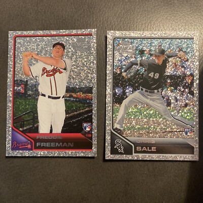 2011 Topps Lineage Platinum Diamond Chris Sale Freddie Freeman #146 ...