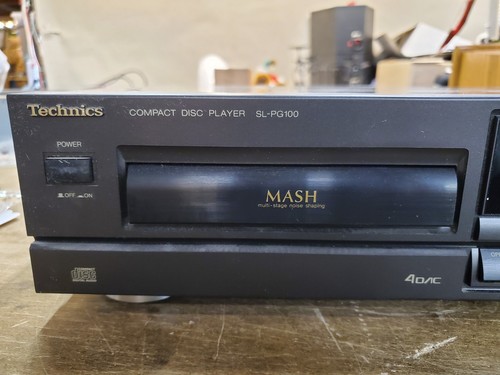 Technics SL-PG100 Compact Disc CD Player, MASH, Tested Working, Ships ...