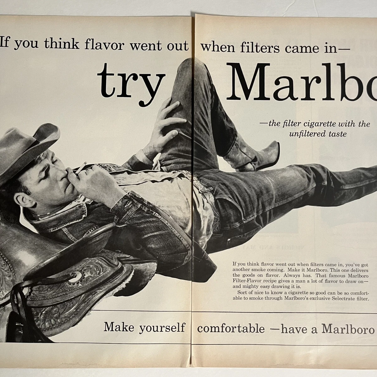 Marlboro Man Ads In 1960