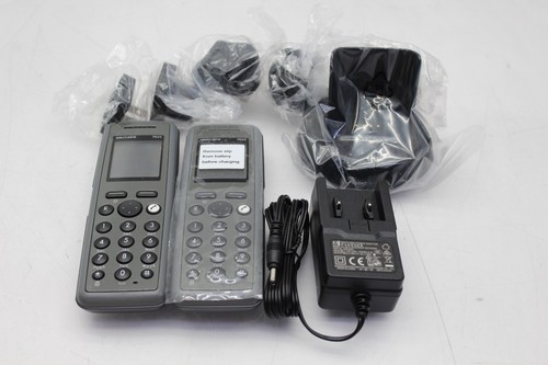 LOT OF 2 SPECTRALINK 7622 HANDSET 1G9 W/X1 AC ADAPTER/DOCKING ...