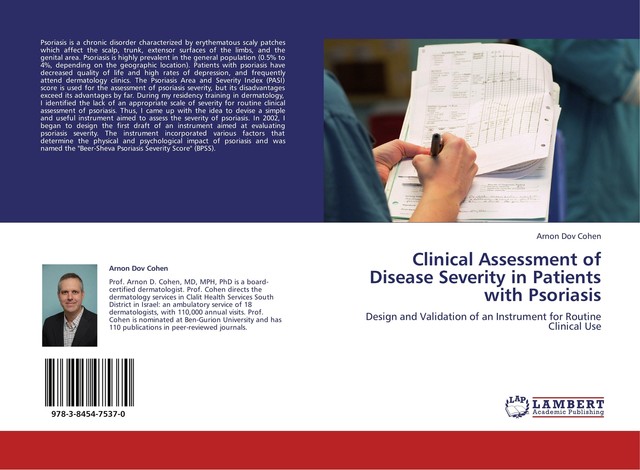 Clinical Assessment of Disease Severity in Patients With Psoriasis von ...