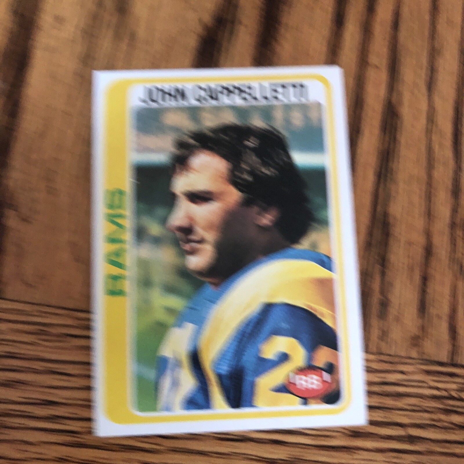 1978 TOPPS JOHN CAPPELLETTI #453 LOS ANGELES RAMS FOOTBALL CARD | eBay
