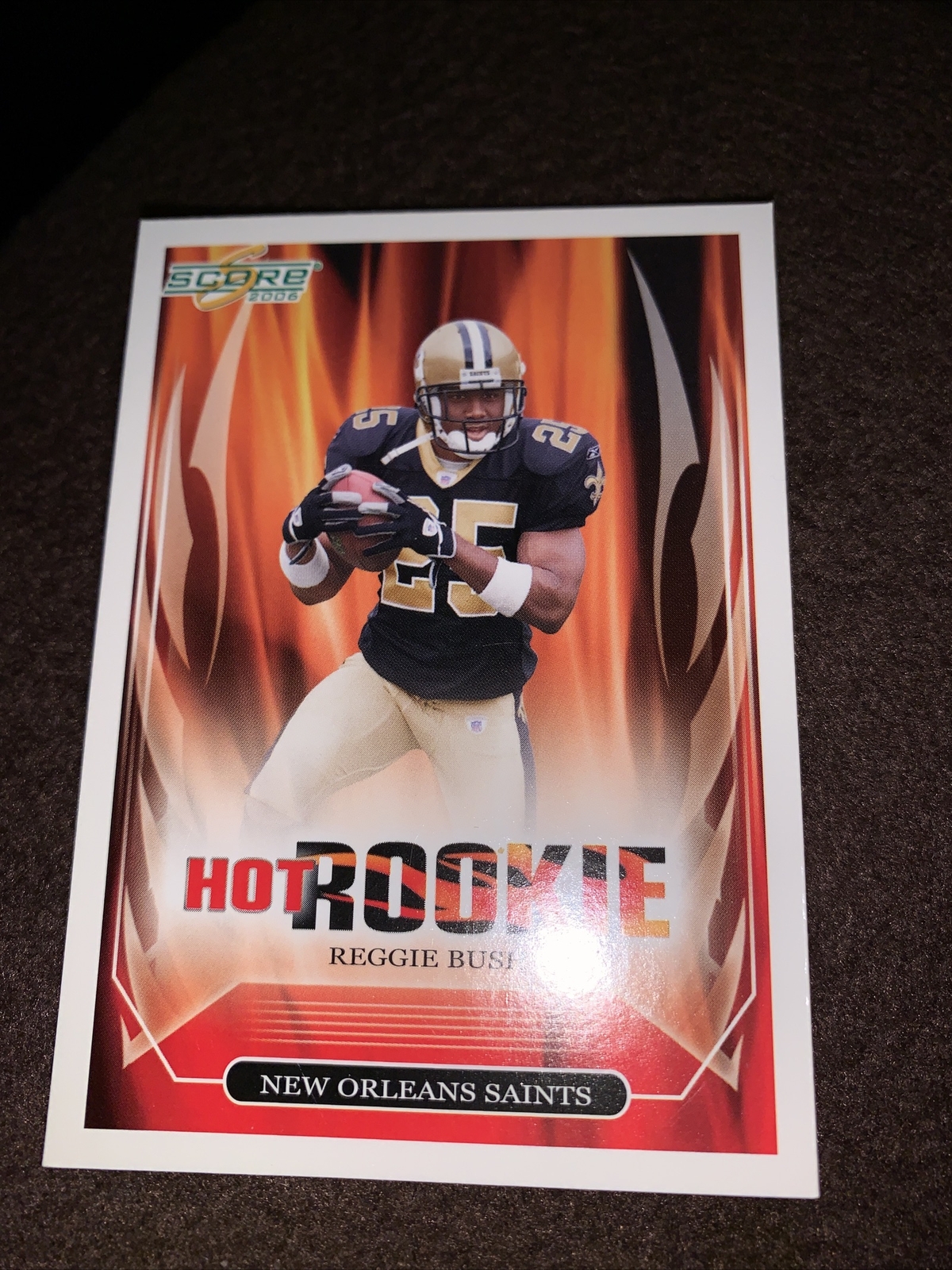 2006 Score Hot Rookie #4 Reggie Bush RC Rookie Card New Orleans Saints ...
