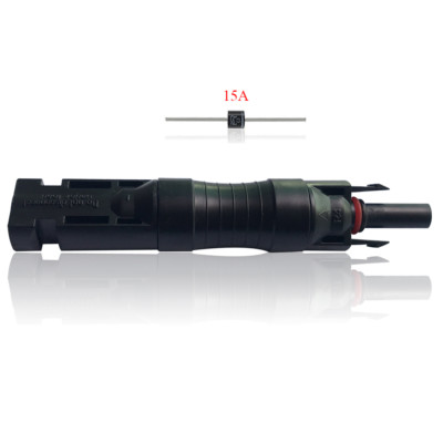 15A In-Line Diode Connector Current Back Flow Protector for Solar Panel ...