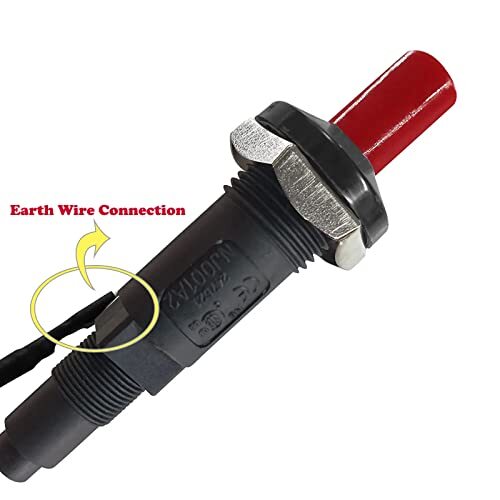 Push Button Piezo Igniter with Electrode Ignition Spark Plug Wire Long ...