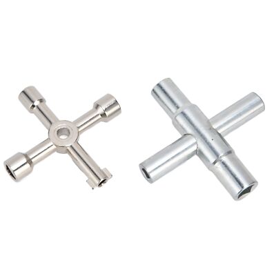 2X Sillcock Key 4 Way Small Compact Portable Convenient Practical DG | eBay