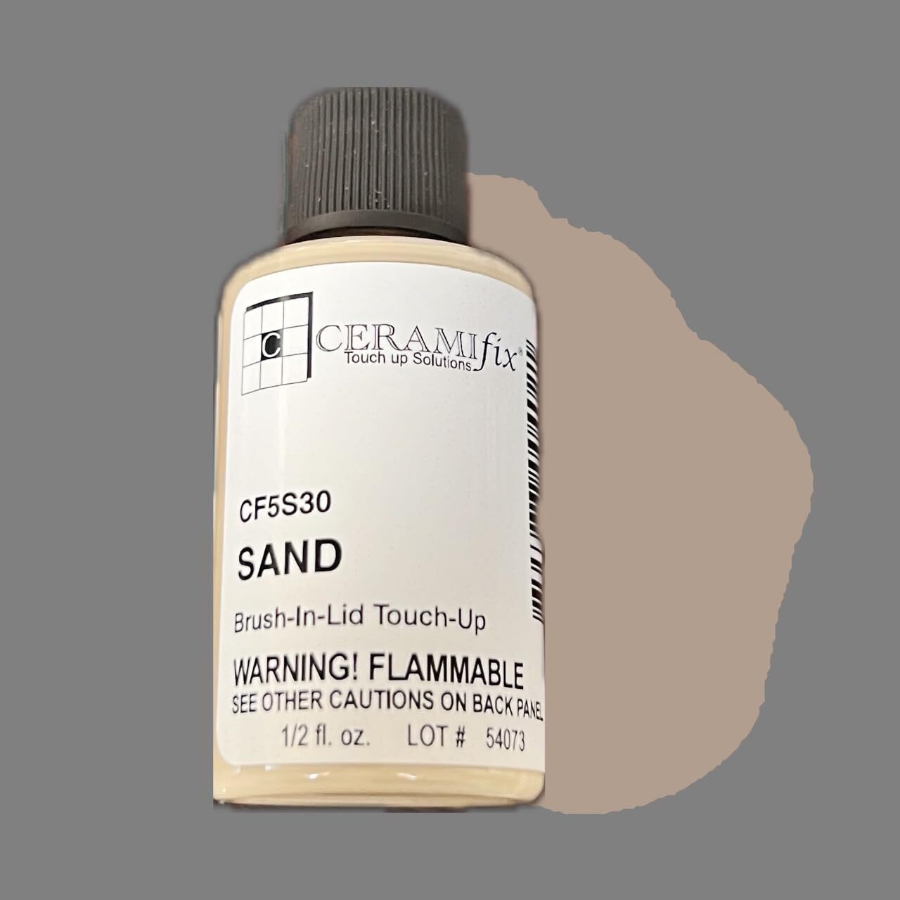 Ceramifix .5 oz Sand Touch up Paint for Tile, Appliances and More ...