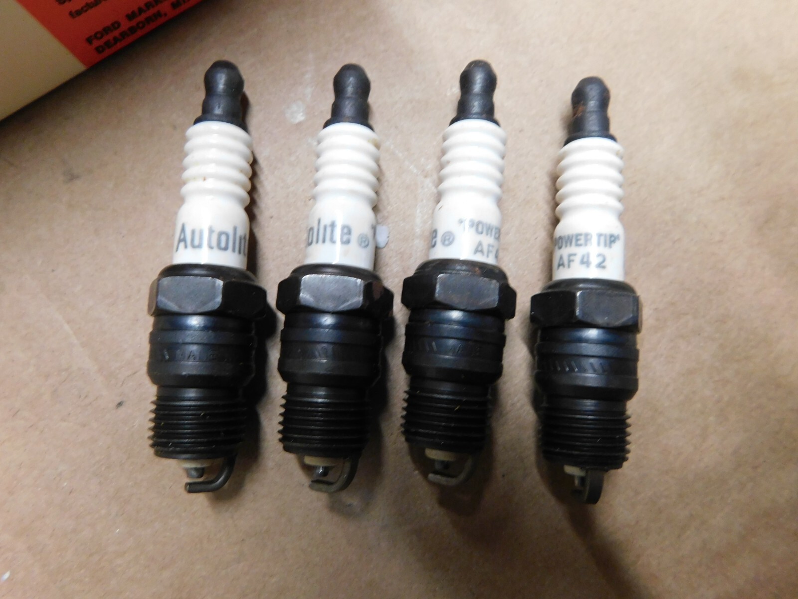 NOS OEM Ford Autolite Spark Plugs Mustang Boss 302 351 1969 1970 1971 ...