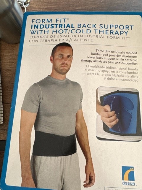 BRAND NEW Ossur Form Fit Advanced Back Brace (XL- With Hot/Cold Gel Pad ...