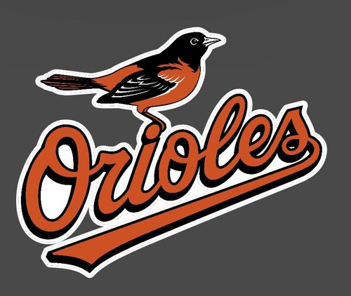 Baltimore Orioles MLB Major League Baseball Vinyl Die Cut Car Decal ...