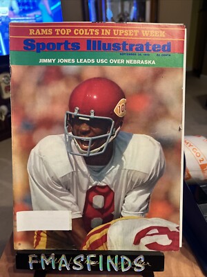 V3 1969 JIMMY JONES USC TROJANS Sept 29 Sports Illustrated | eBay