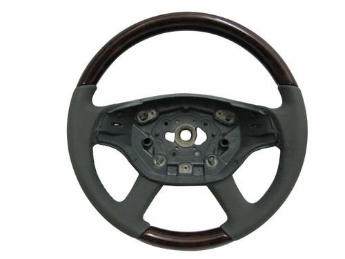 W221 2005-2007 STEERING WHEEL OE Walnut GRAY for Mercedes-Benz | eBay ...