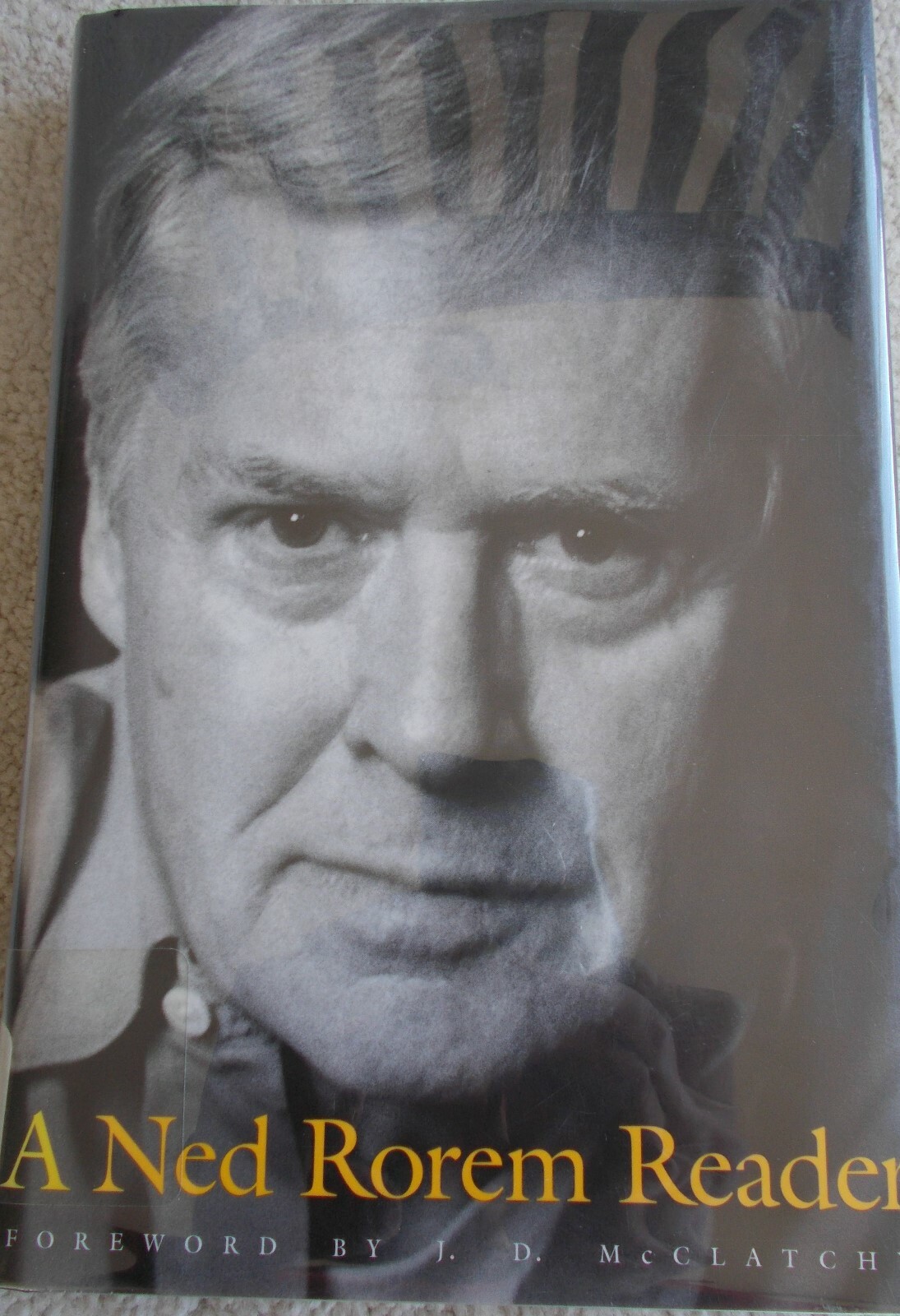 A Ned Rorem Reader Conversation Life & Music HBDJ 1st Edition | eBay