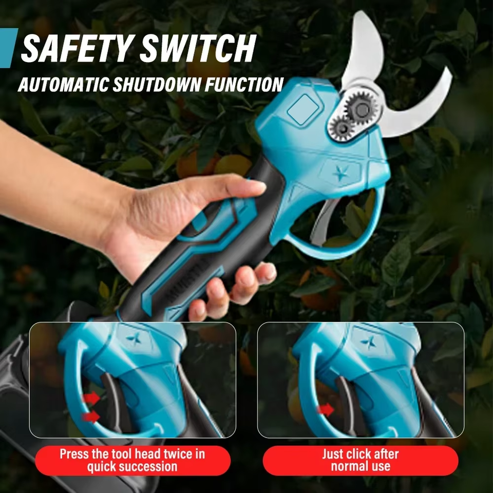 Lithium-Ion Handheld Pruner - Electric Scissors for Coarse Branch ...