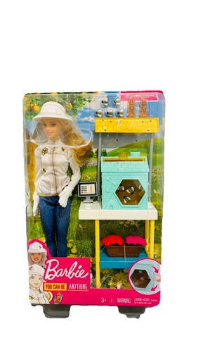 Barbie BEEKEEPER- Doll & Play Set "You Can Be Anything" 2017 NRFB | eBay