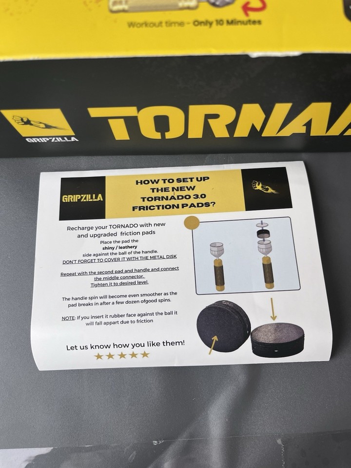 Brand New GripZilla Tornado Ultimate Grip And Forearm Builder | eBay