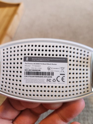 TaoTronics Mesh Wi-Fi Routers Tri-Band AC3000 Whole UNIT ONLY | eBay