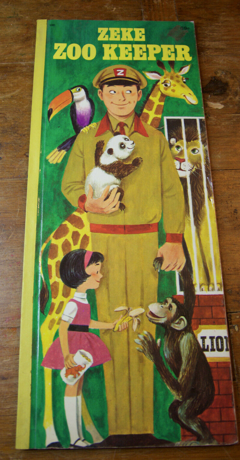 Kaufman, Joe ZEKE ZOO KEEPER 1st Edition Golden press book | eBay