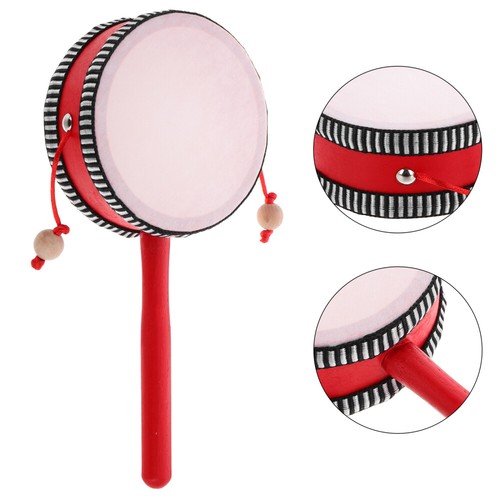 Decorative Mexican Spinning Drum Monkey Drum Wooden Rattle Toys ...