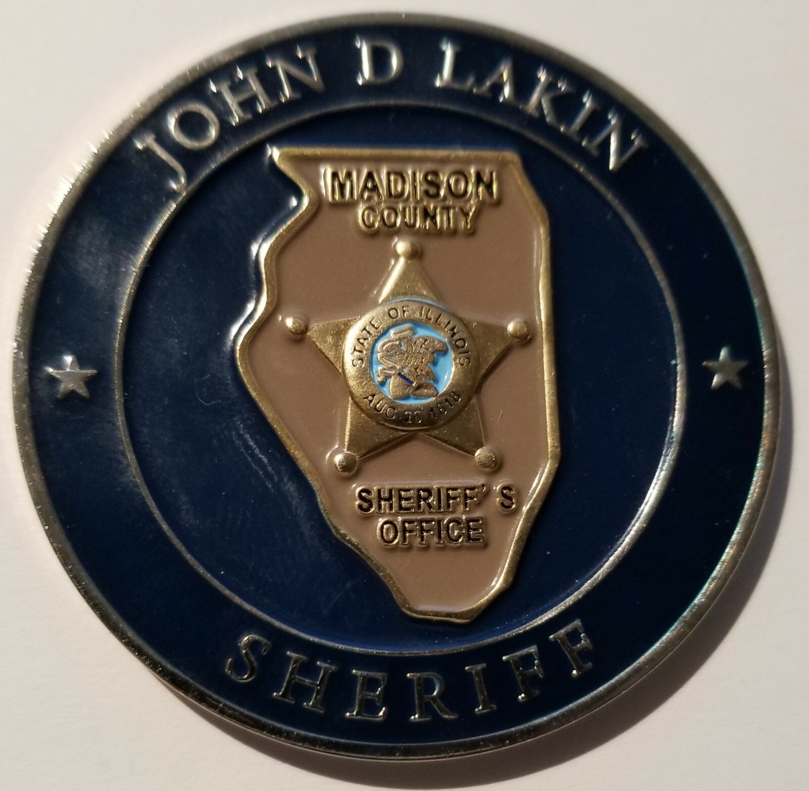 Madison County Illinois IL Sheriff's Office Sheriff John D Lakin ...