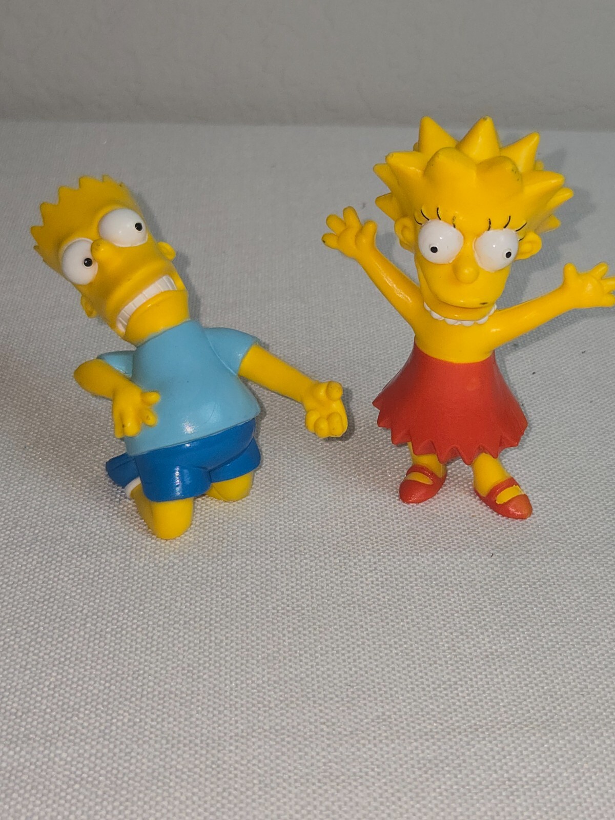 VINTAGE 1990 Jesco THE SIMPSONS Bendable Simpson Figure Toy W/ Lisa | eBay