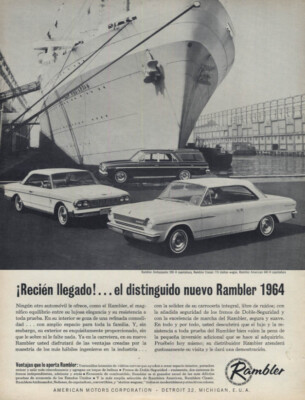 Recien llegado! El distinguido nuevo AMC Rambler ad 1964 Lesp | eBay