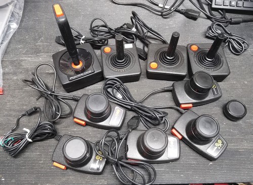Atari 2600 Controller Assortment - Joysticks, Paddles, Driving | eBay