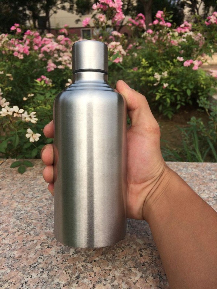 18Oz Stainless Steel Wine Whiskey Flask Bottle Flagon Kettle with ...