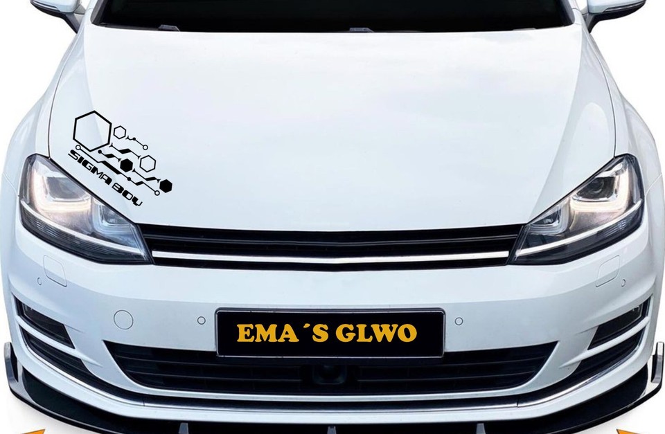 Sigma Boy Vinyl Aufkleber Autos tuning styling Hochwertiger Sticker ...